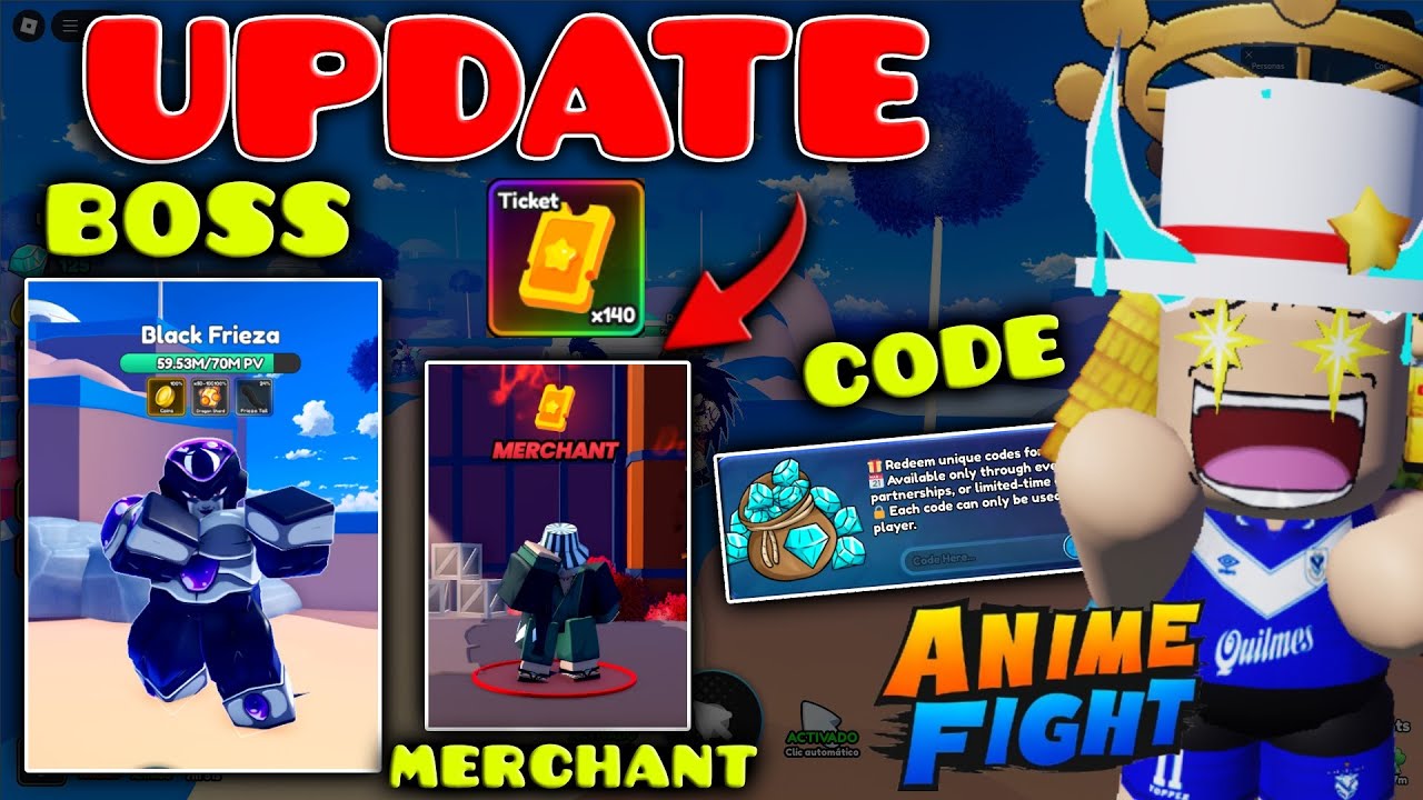 🚨UPDATE ANIME FIGHT CODES ROBLOX (ACTUALIZACION) - YouTube
