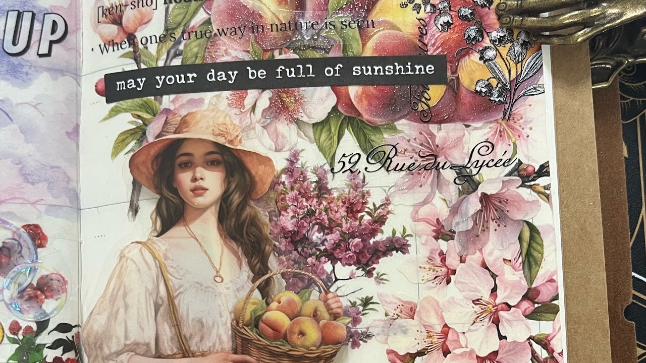 Peach lady - YouTube