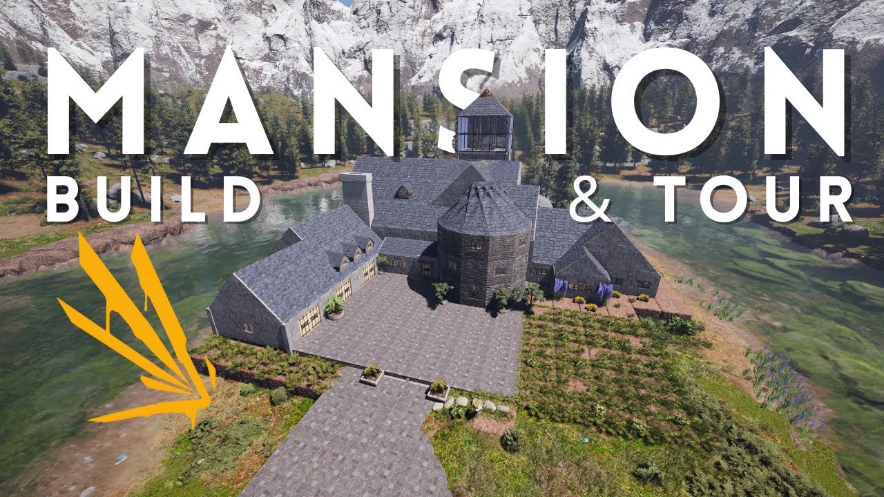 Mansion Build & Tour | Icarus Builds - YouTube