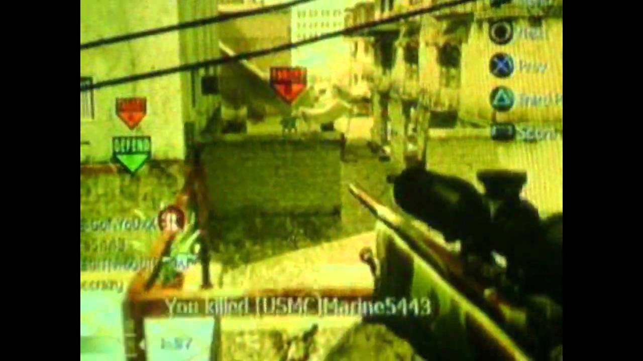 Preview of what to come CoD4 QuickScoping - YouTube