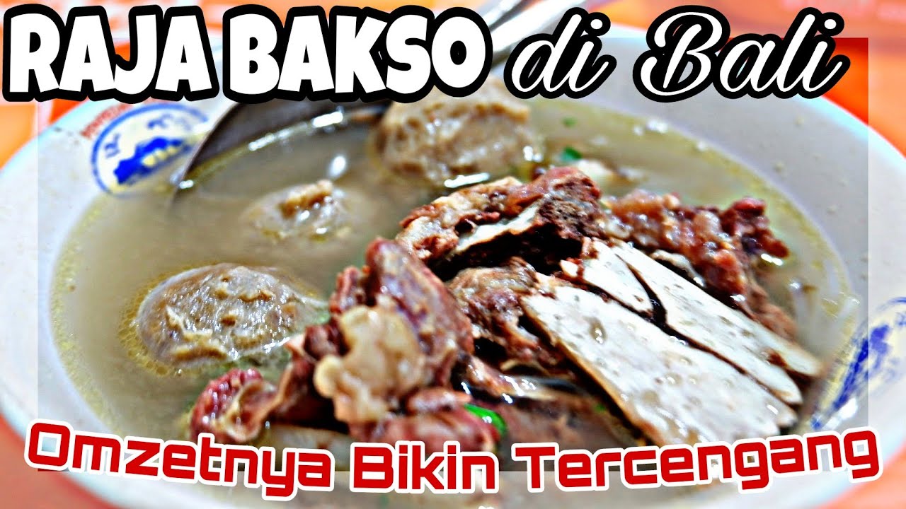 BAKSO PAK REBO SANUR | KULINER BAKSO PALING ENAK DI BALI // Juaranya ...