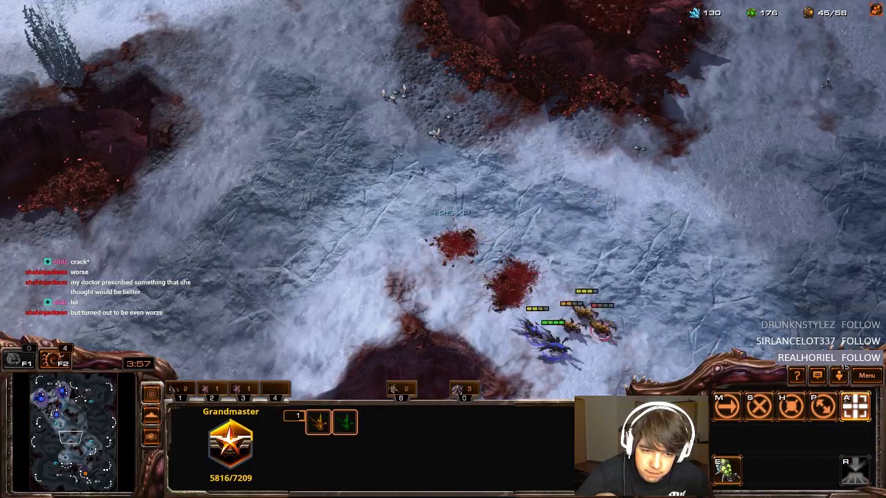 SC 2 - GM Zerg - Roach Ravager ZvZ - Live Commentary - YouTube