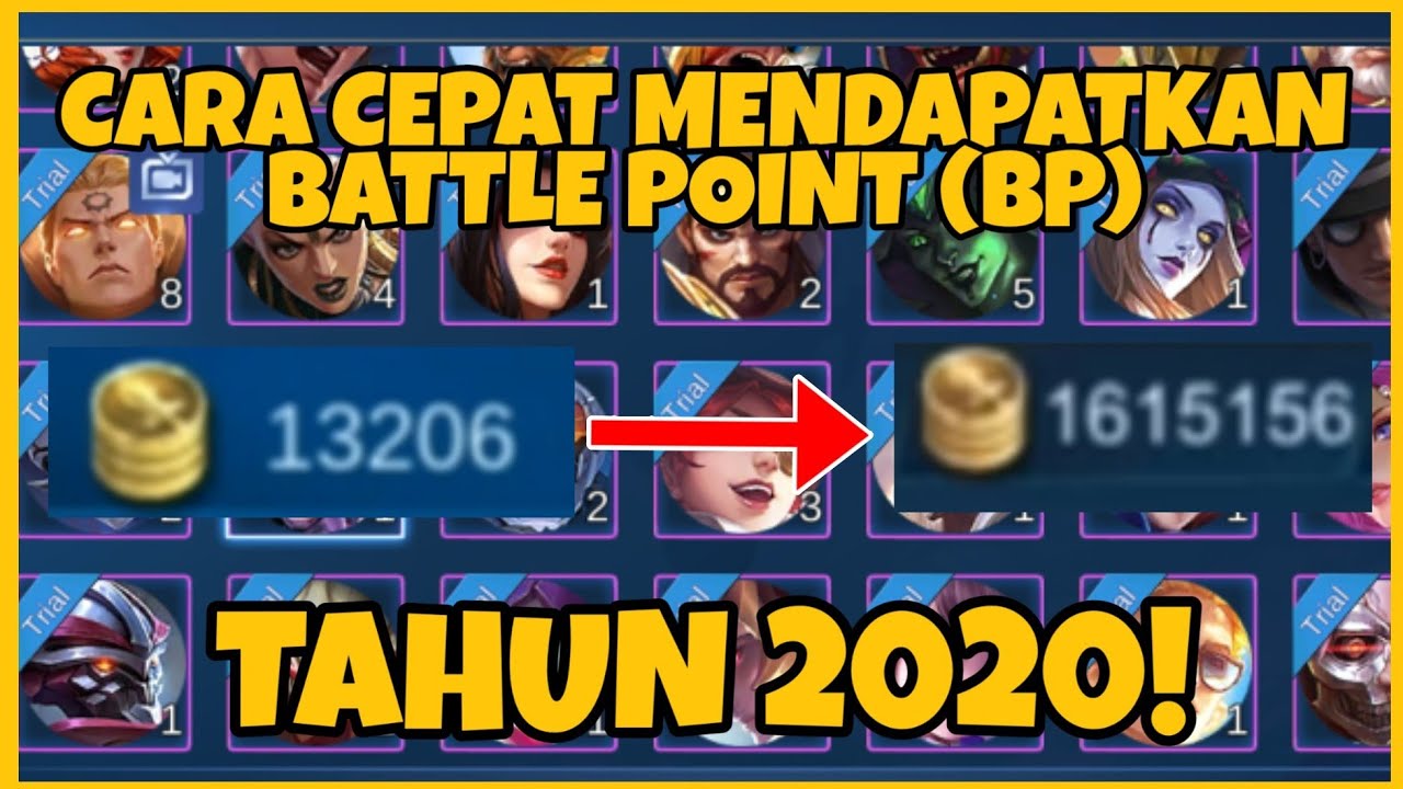 CARA MENDAPATKAN BATTLE POINT DENGAN CEPAT TAHUN 2020! - Trick Mobile ...