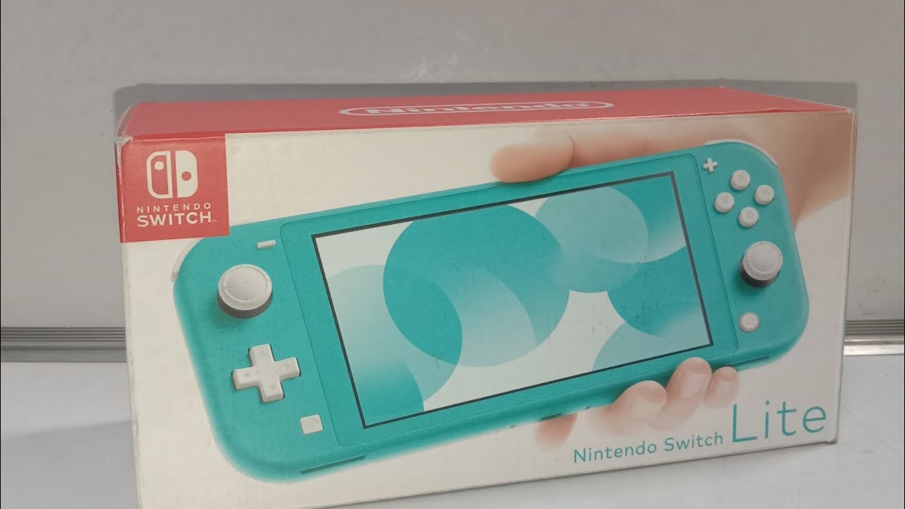 Nintendo switch lite- unboxing - YouTube