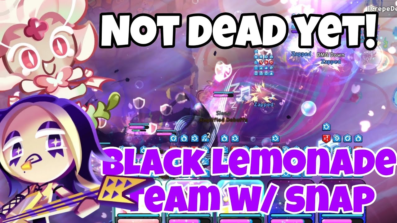 NOT DEAD YET! Black Lemonade and Snapdragon Crit Team! | crk - YouTube
