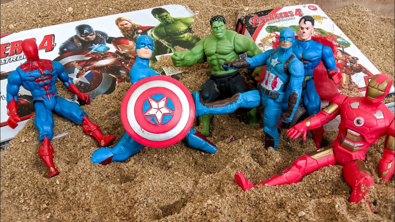 Hunting Superhero Avengers, Spiderman, Hulk, Ironman, Superman, Captain ...