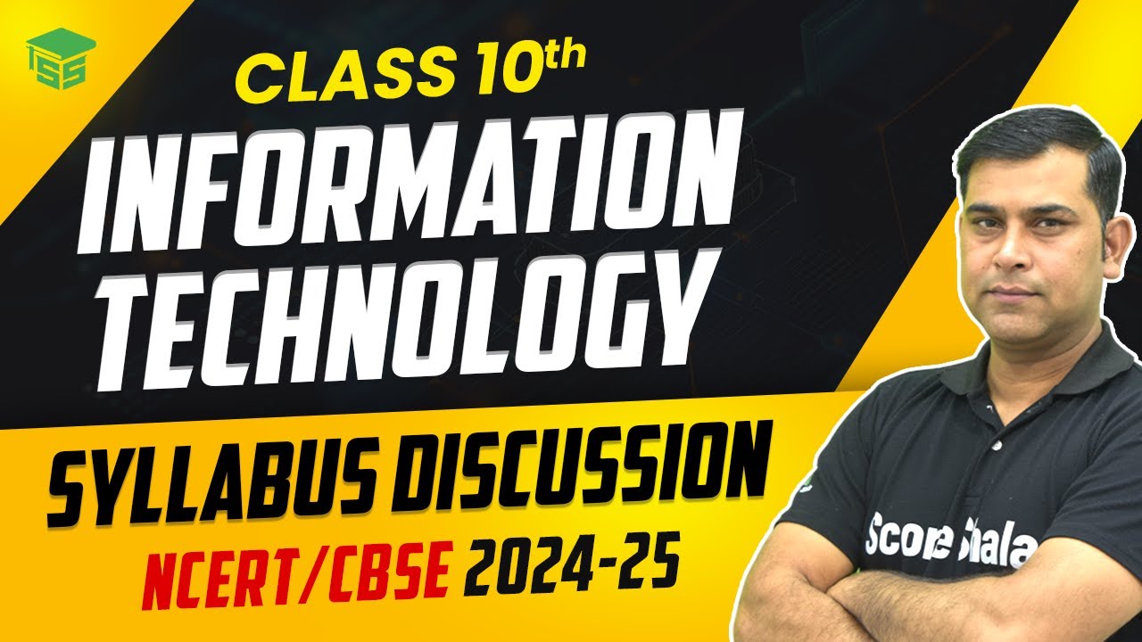 CBSE IT (Information Technology) Complete Syllabus Discussion For Class ...