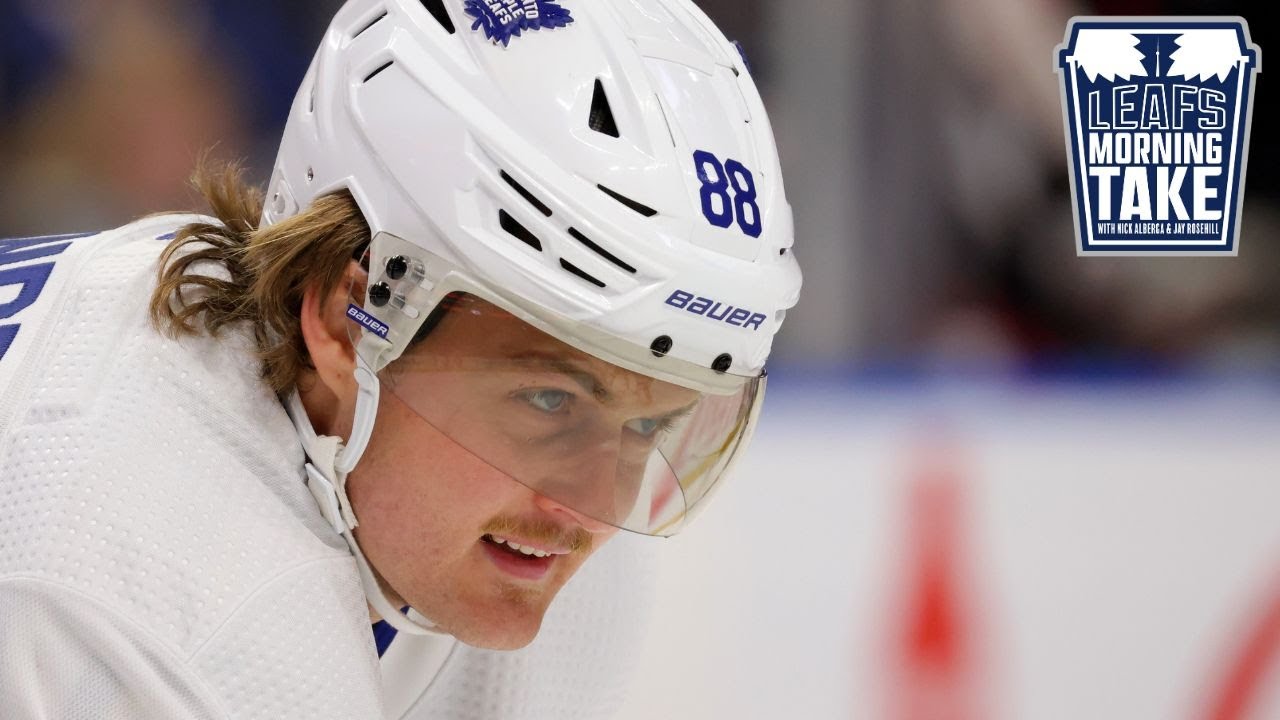 Reaction: William Nylander Starts Training Camp At Centre - YouTube