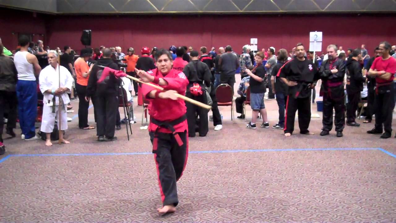 Ron Jimenez- Spear Set at San Diego Grand Internationals Karate ...