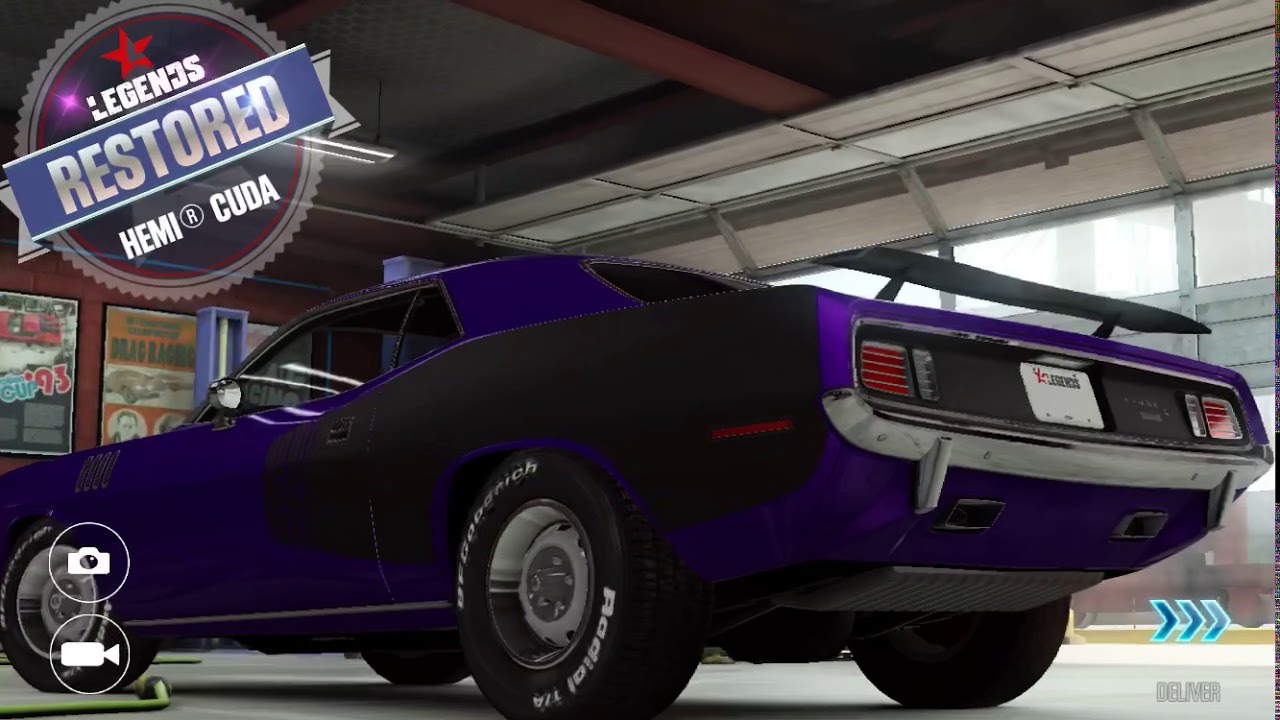CSR2 Legends Hemi Cuda Restore - YouTube