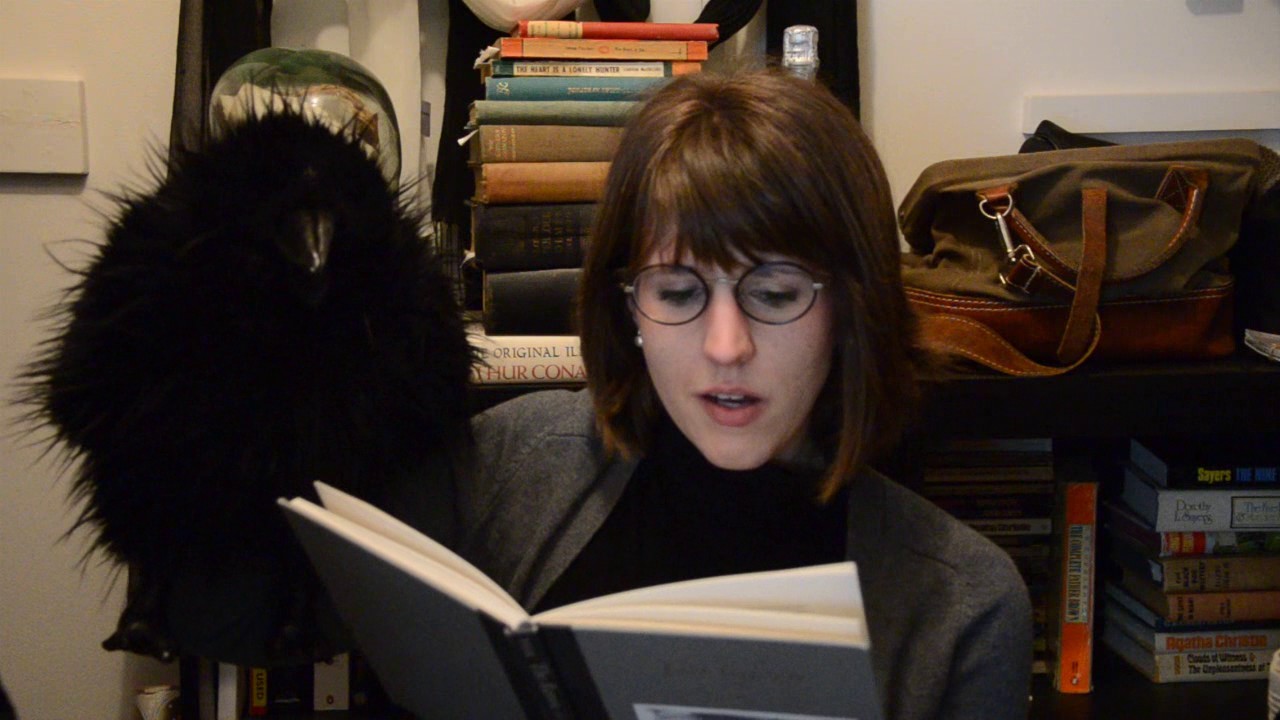 Poems with Amelia: "The Raven" by Edgar Allen Poe - YouTube