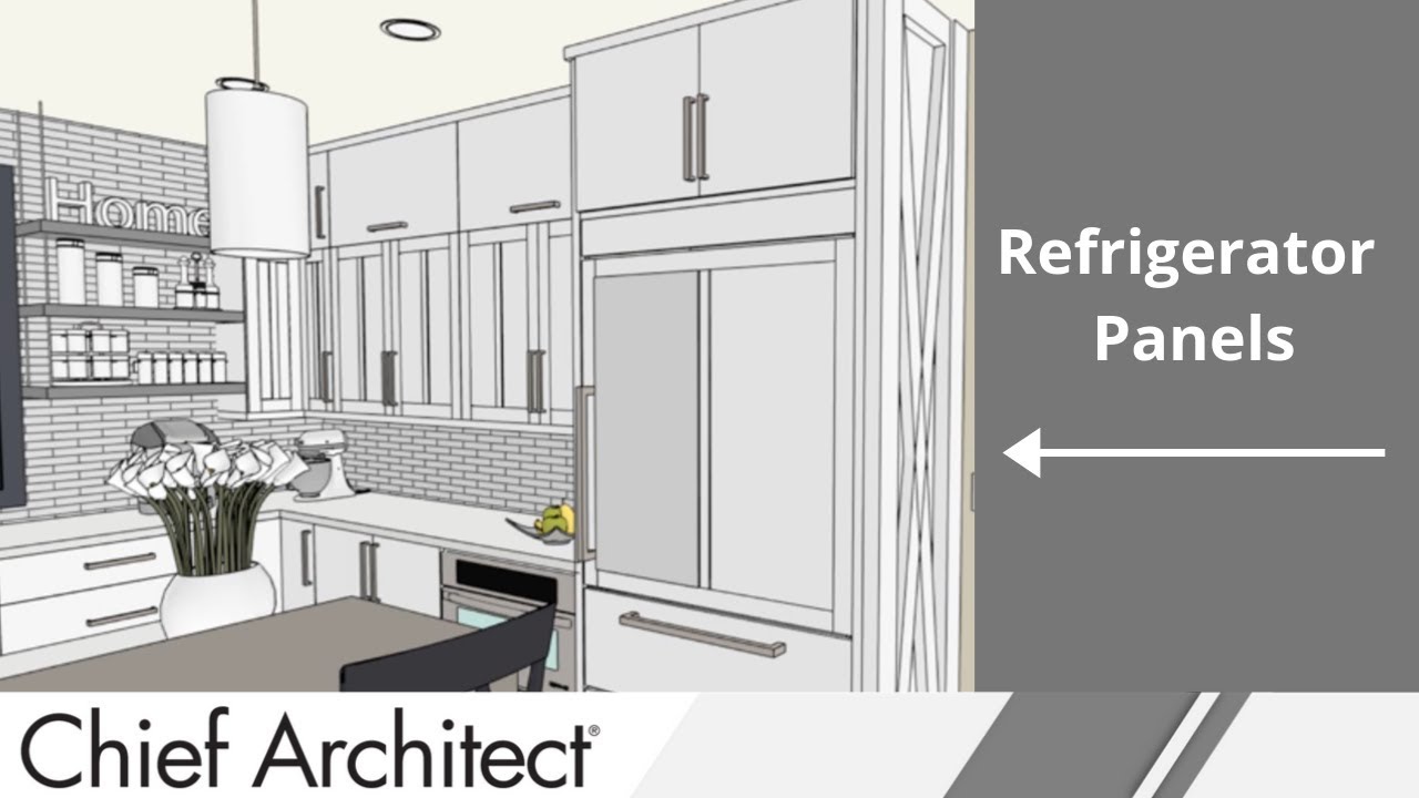 How to Create a Panelized Refrigerator - YouTube