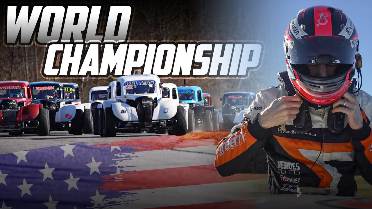My First Time RACING IN THE USA! - Legend Cars WORLD CHAMPIONSHIP PT.1 ...