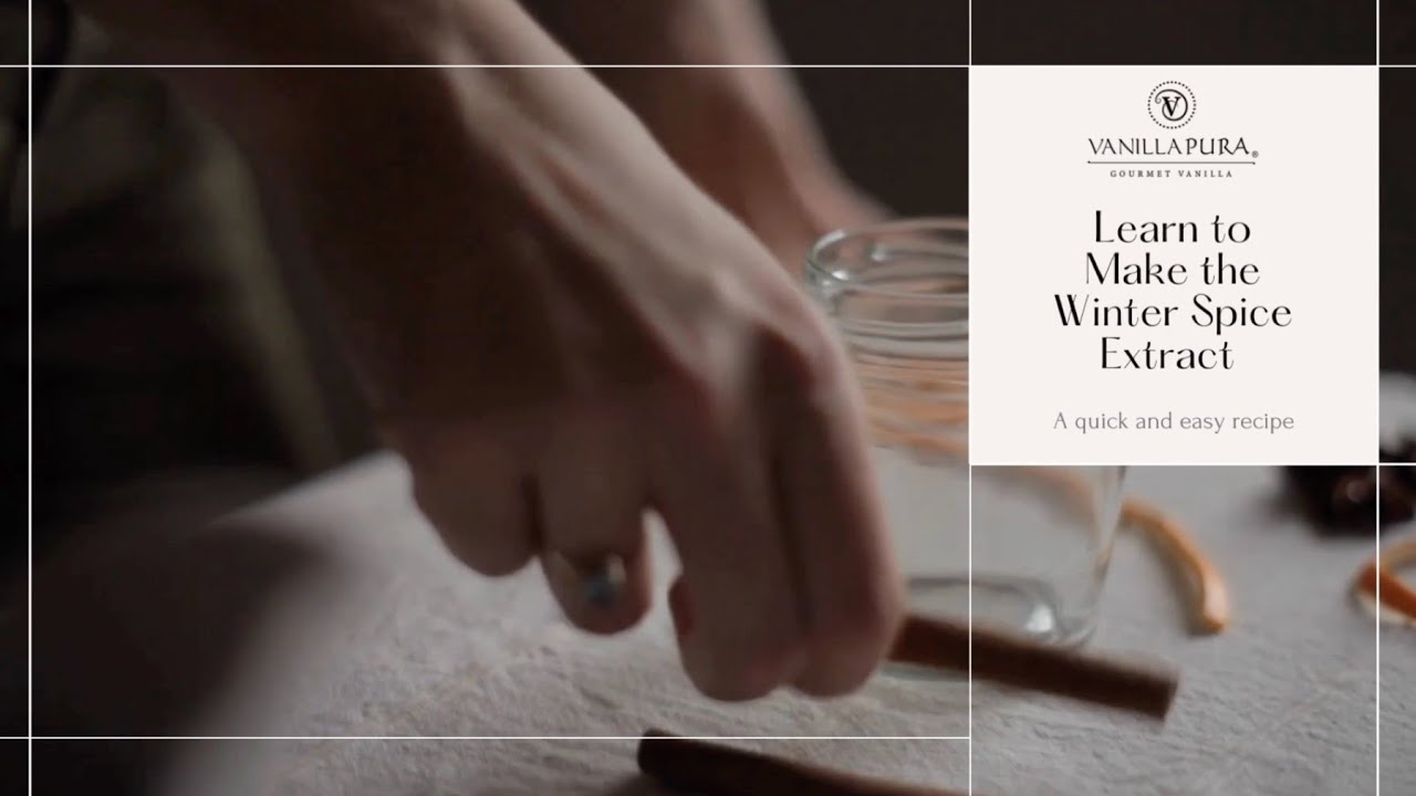 Learn to Make the Winter Spice Extract - YouTube