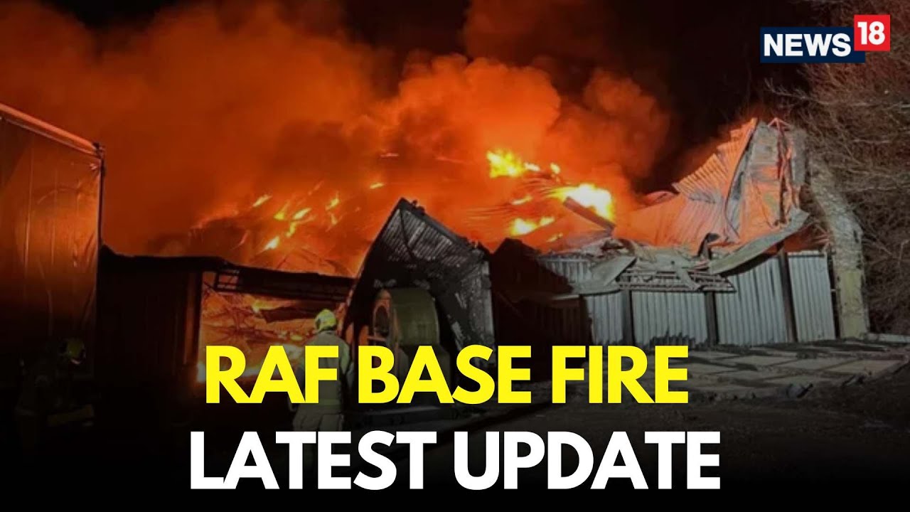 LIVE | RAF Base Fire Take Lives Of 3 People Including 2 Fire Fighters ...