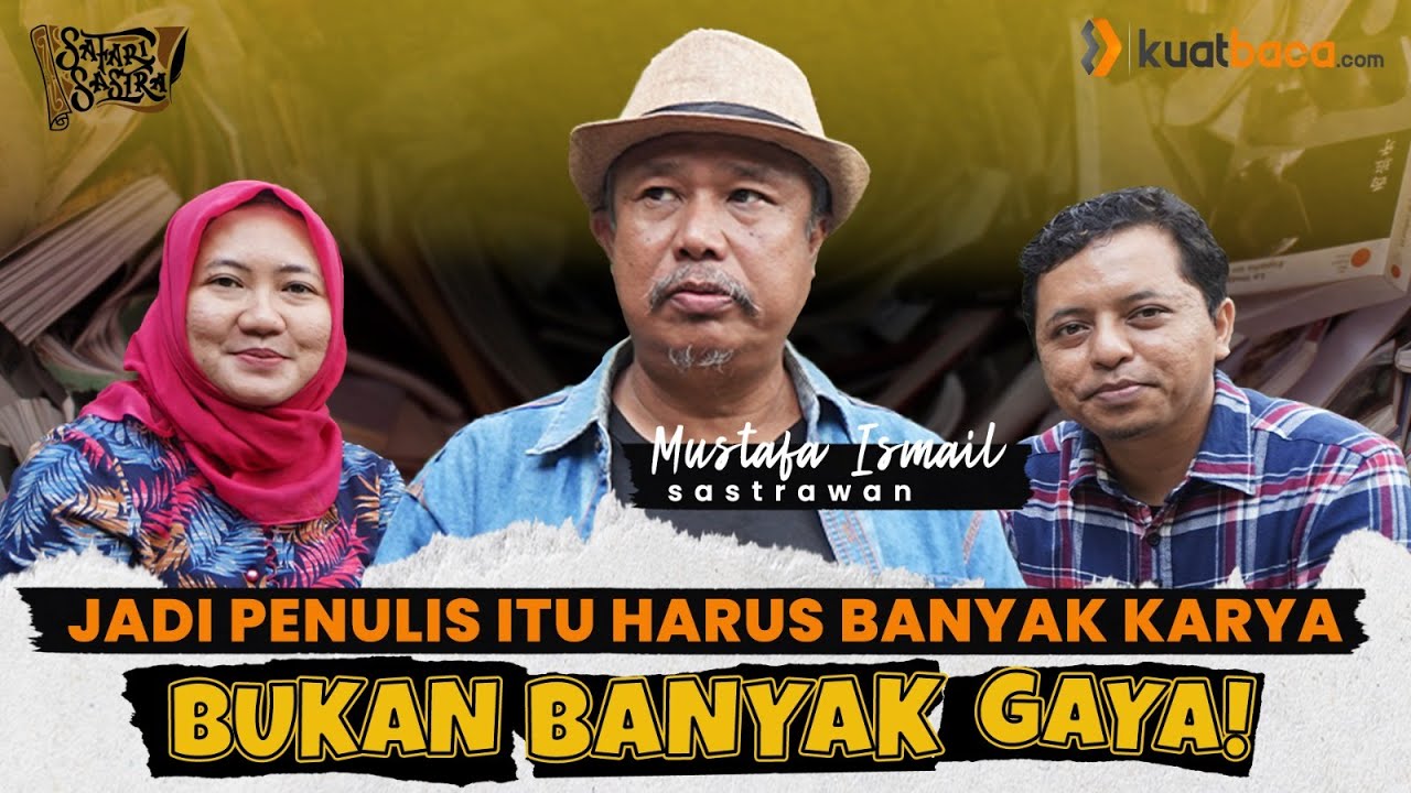 MUSTAFA ISMAIL, REDAKTUR SASTRA KORAN TEMPO INTENS BENTUK KOMUNITAS ...