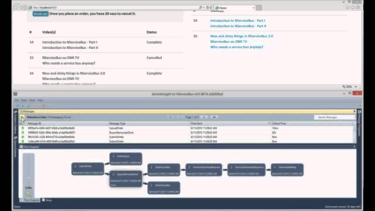 Introduction to ServiceInsight for NServiceBus HD - YouTube