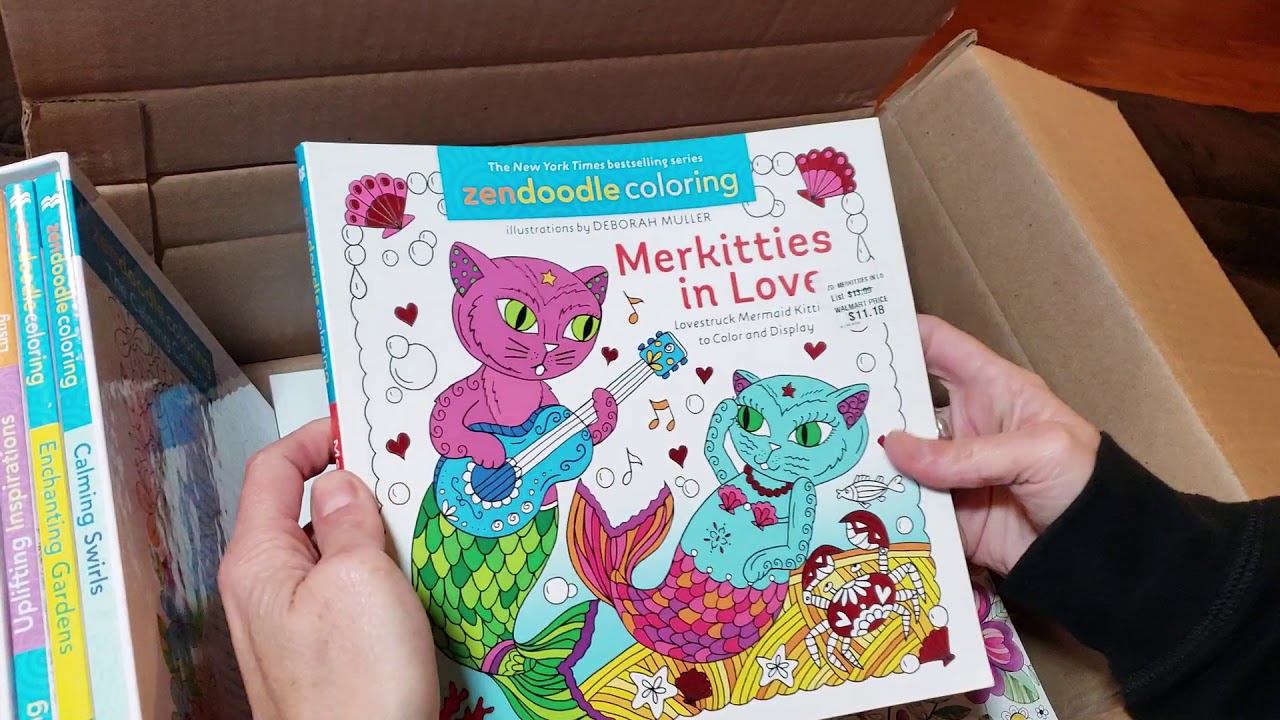 Book Outlet Coloring Book Haul - YouTube