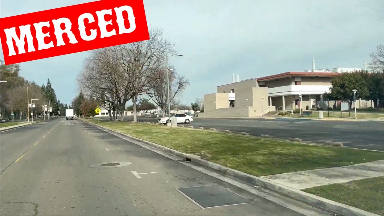 MERCED CALIFORNIA, driving tour, MERCED COLLEGE - YouTube