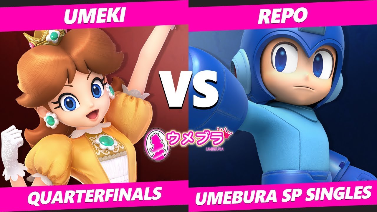 Japan Smash Ultimate Tournament - Umeki (Daisy) Vs. Repo (Mega Man ...