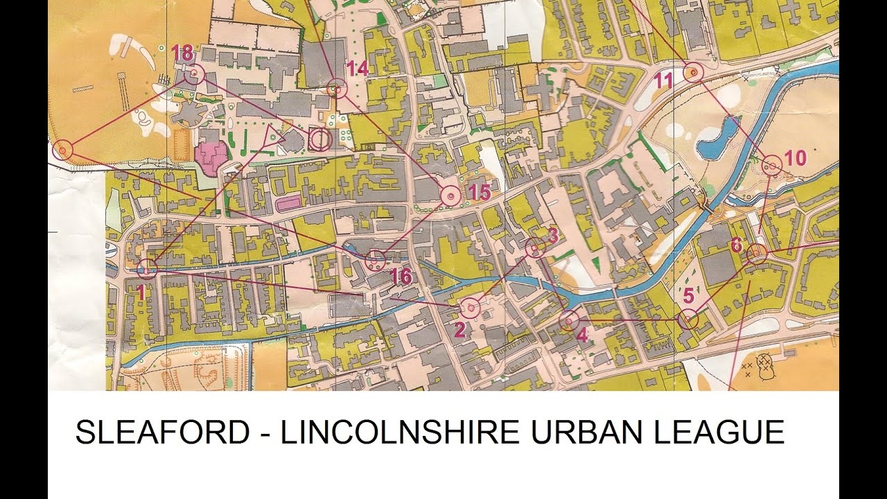 Sleaford Urban Orienteering 25th June 2015 - YouTube