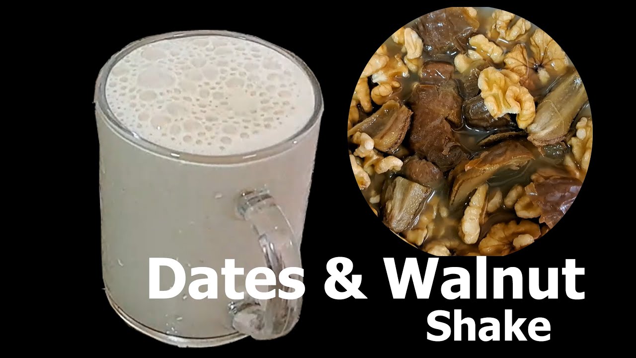 Delicious and Nutritious Date and Walnut Shake Recipe | Boost Your ...