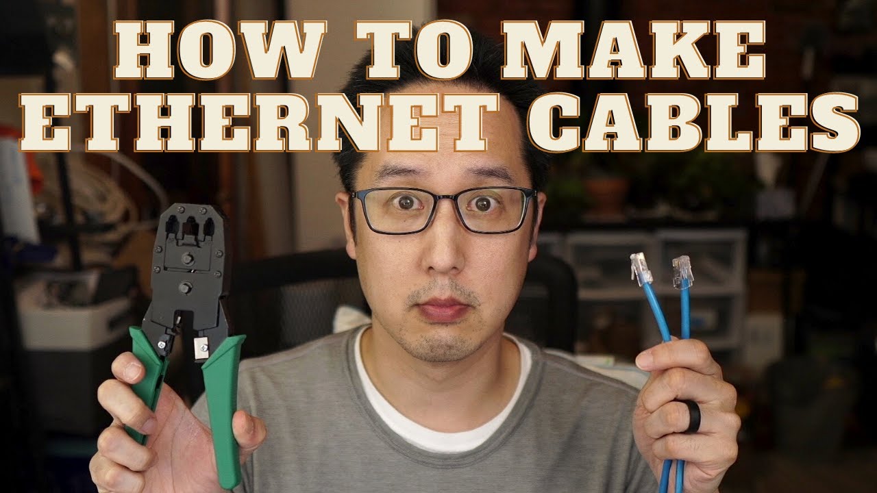 Creating Your Own Network Cables - YouTube