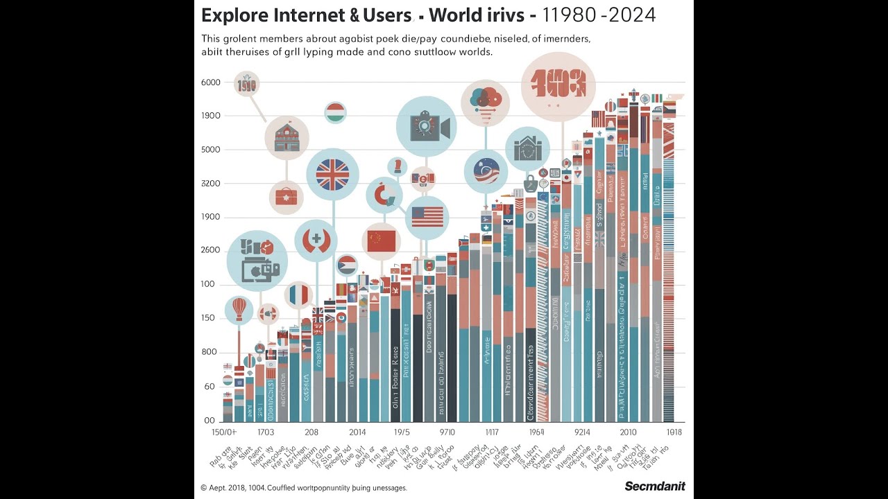 "How the Internet Changed the World | User Growth Trends from 1990 to ...