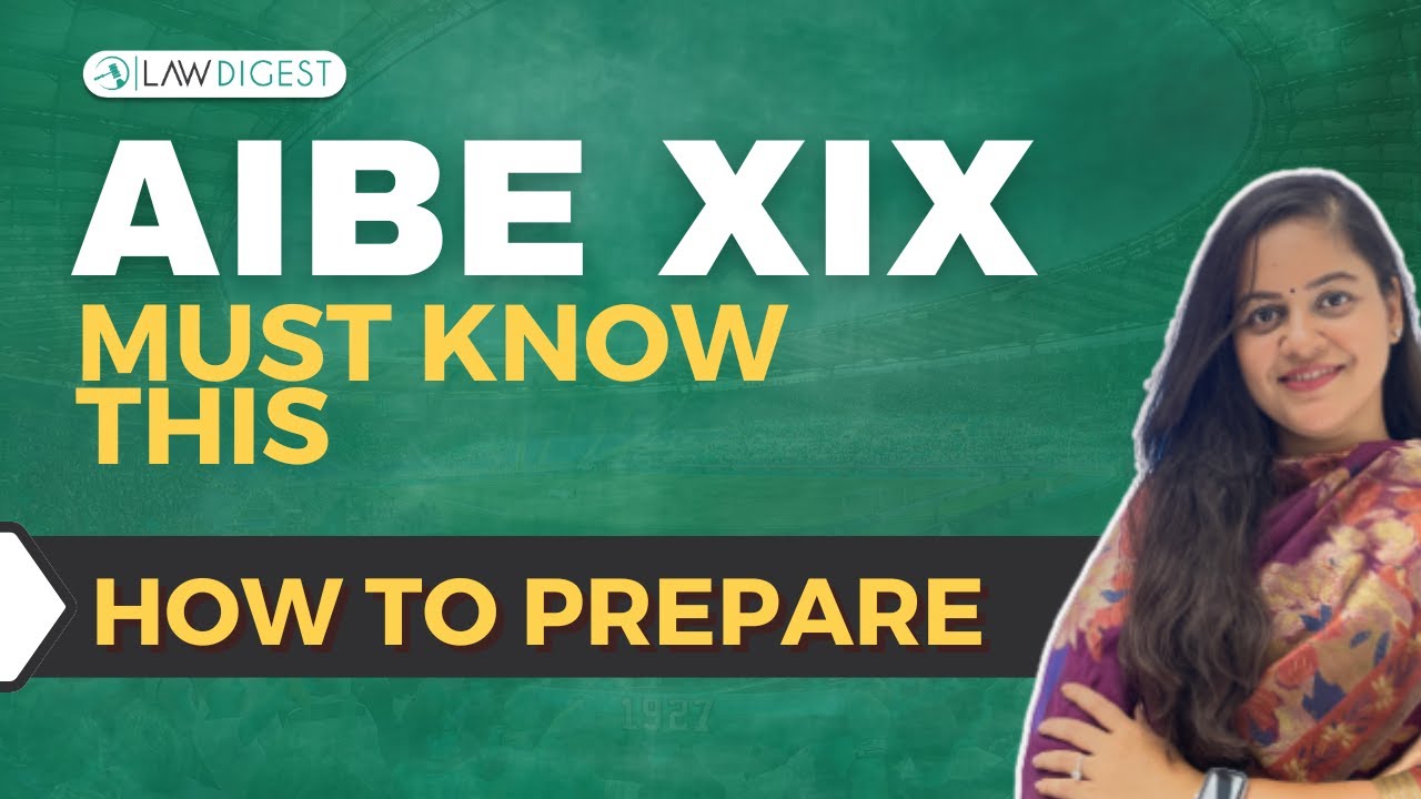 AIBE 19 | AIBE 19 Important Details | How to prepare for AIBE | All ...