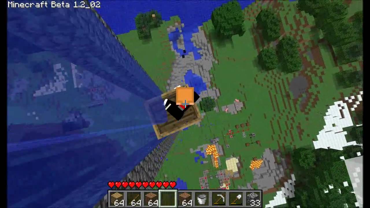 Minecraft - Water Jet - Fly up to sky in a boat - Must Watch!!" - YouTube