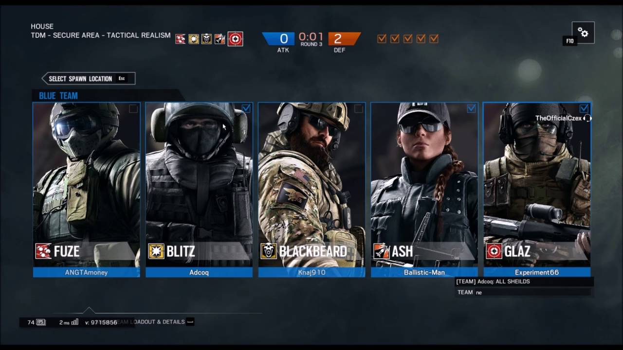 Custom game (Tom Clancy Rainbow Six Siege Gameplay) - YouTube