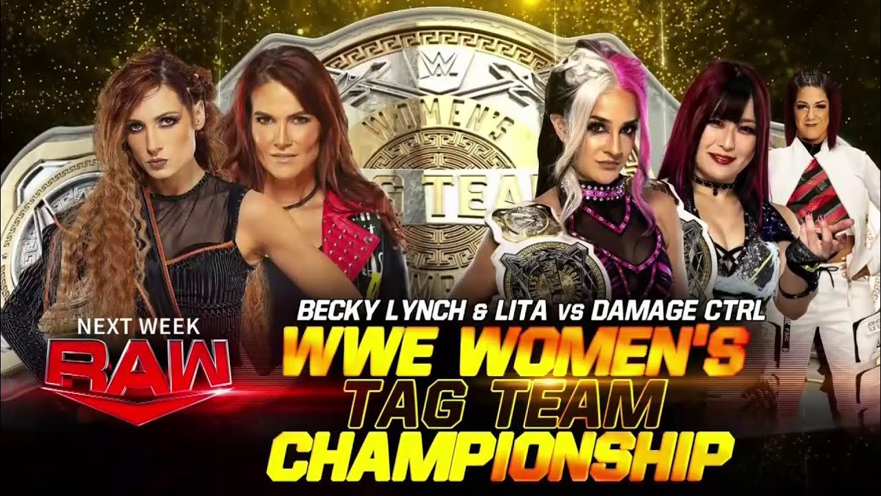 WWE Women's Tag Team Championship Match (Full Match Part 2/2) - YouTube