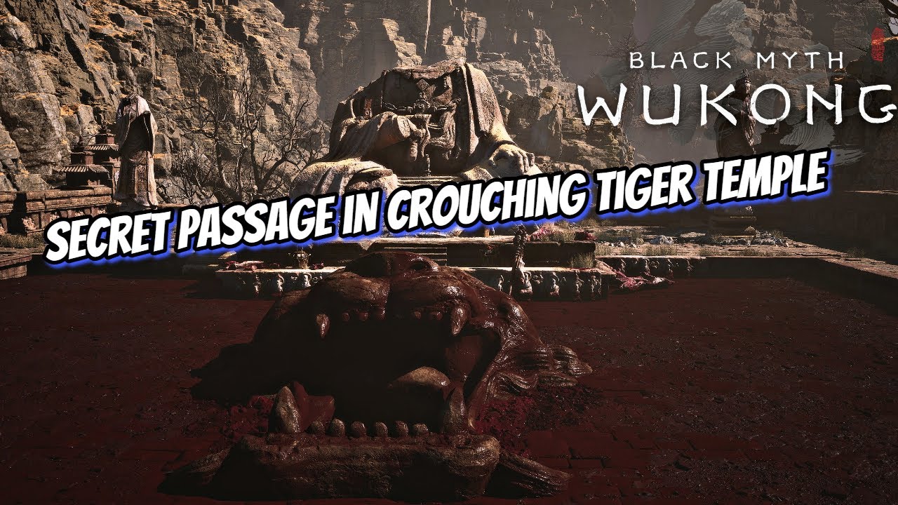 Secret Entrance | Crouching Tiger Temple | Black Myth: Wukong # ...
