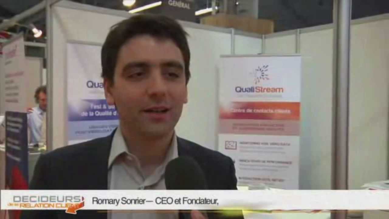 Interview Romary Sonrier QualiStream - Salon Stratégie Client 2013 ...
