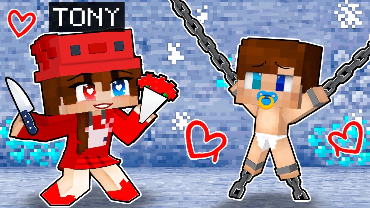 I Pranked My Friend As A CRAZY FAN GIRL in Minecraft! - YouTube