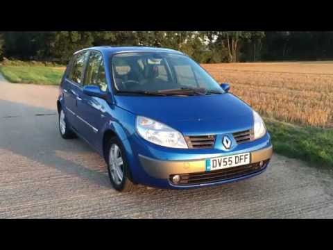 2005 RENAULT MEGANE SCENIC 1.6 16v PETROL AUTO VIDEO REVIEW