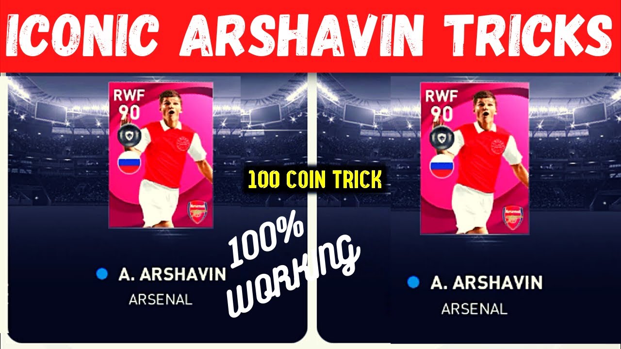 100% working trick to get A.Arshavin from Arsenal fc iconic moment I ...