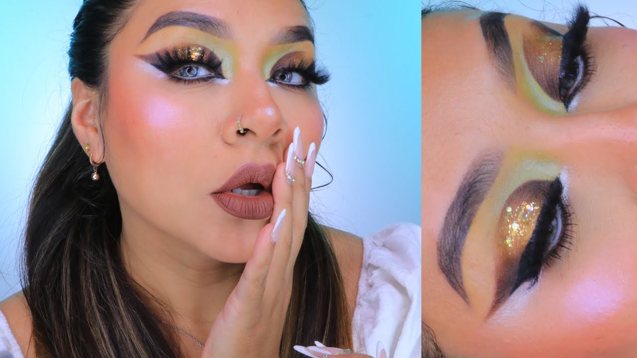MAQUILLAJE EN TENDENCIA - YouTube