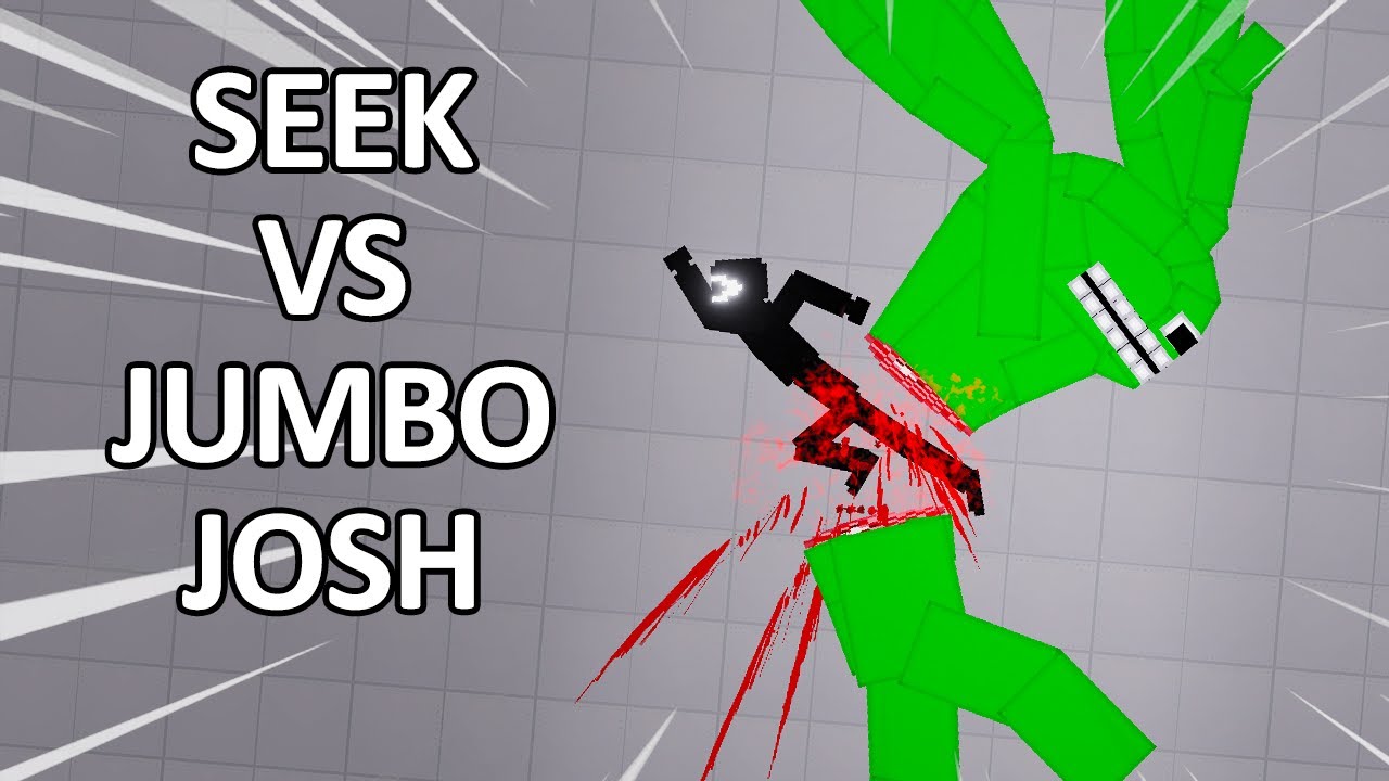 SEEK vs JUMBO JOSH Who Is Stronger - Garten Of Banban - People ...