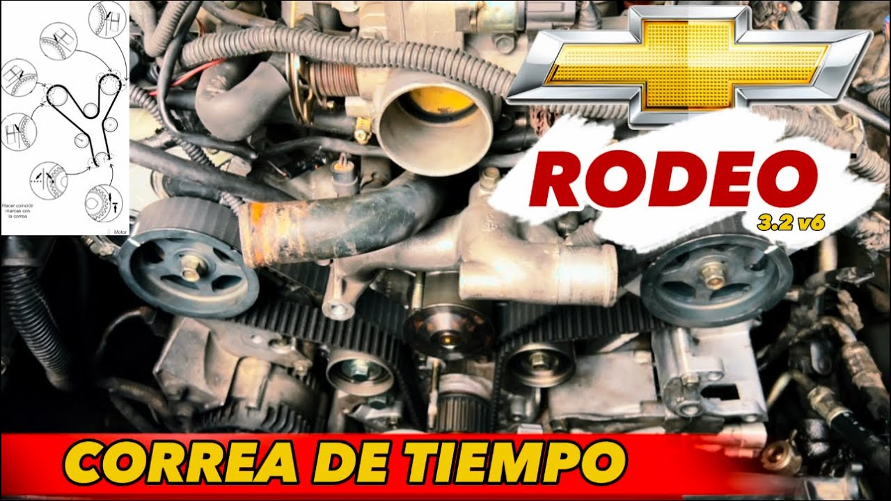 SINCRONIZACIÓN DE TIEMPO DE CHEVROLET RODEO 3.2 | MOTOR 6VD1 - YouTube