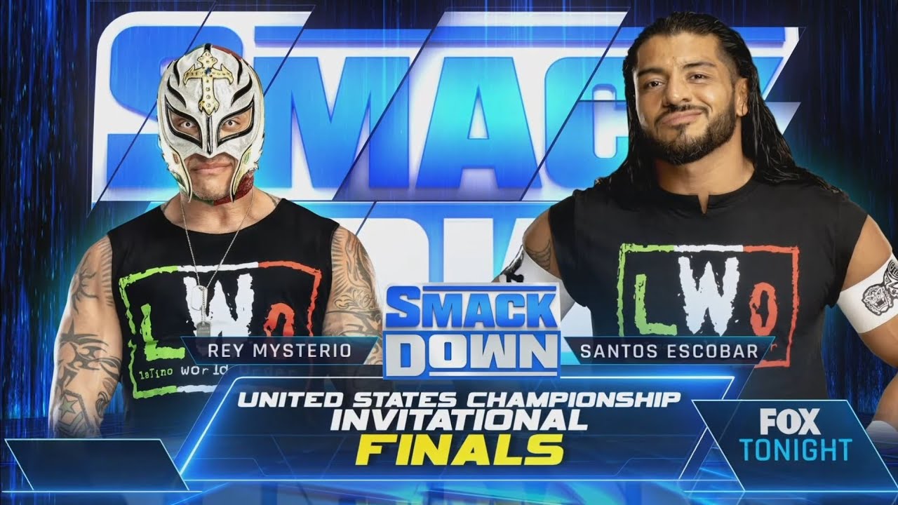 Rey Mysterio Vs Santos Escobar oportunidad Campeonato USA - WWE ...