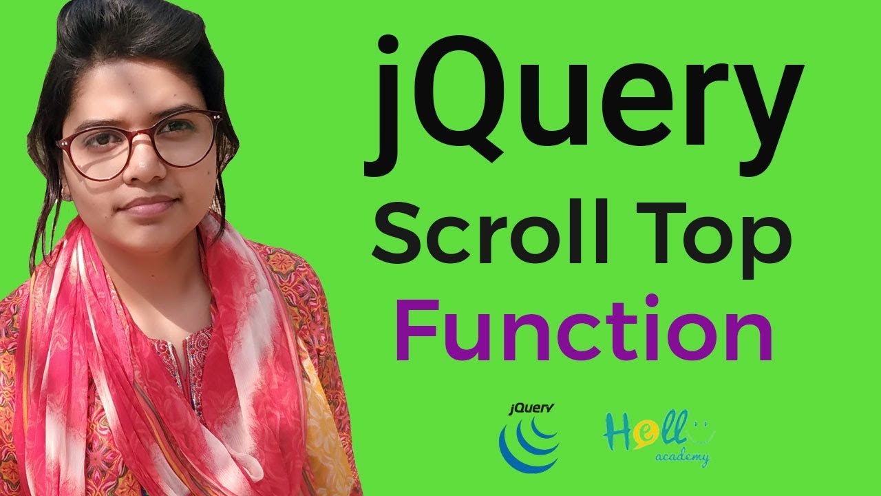Jquery Basic Tutorial Bangla Jquery Scroll Top Youtube