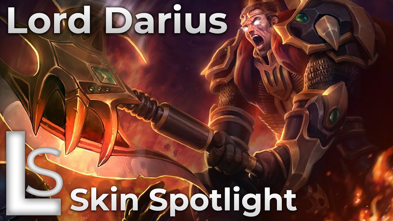 Lord Darius - Skin Spotlight - League of Legends - Patch 10.10 - YouTube