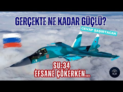 İçinde Tuvalet ve Mutfak Olan Savaş Uçağı mı? Su-34'ün İnanılmaz Kabini!