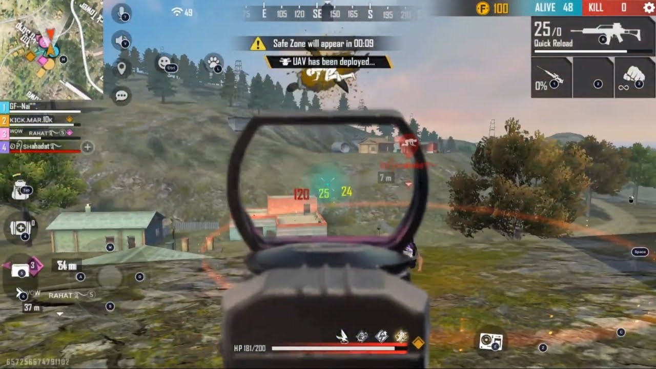 RTX 3060 Gaming x | Ryzen 5 5600X | gameplay test | rtx 3060 free fire ...