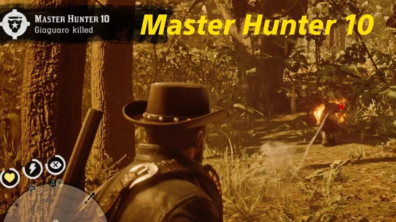 Red Dead Redemption 2 Master Hunter 10 Giaguaro - YouTube