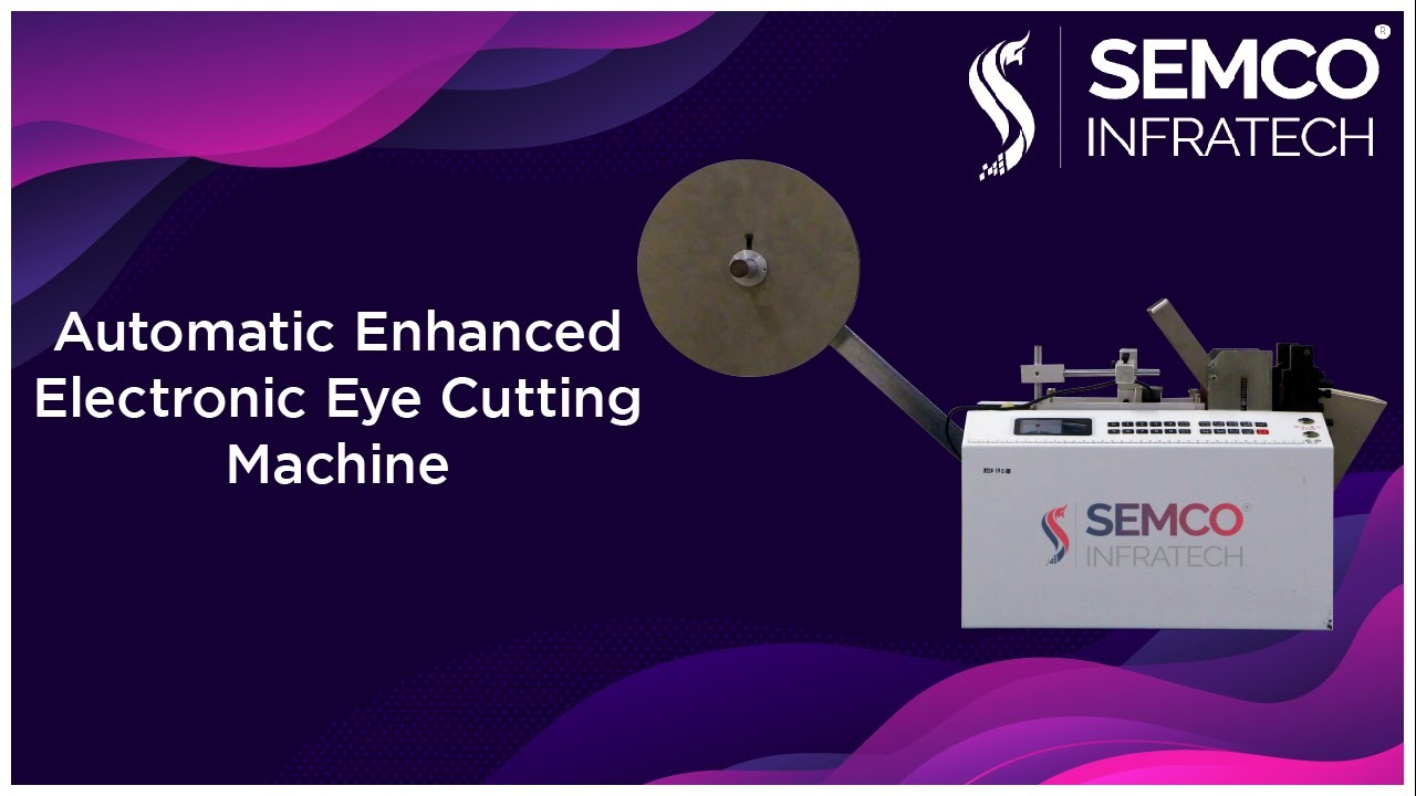 Fully Automatic Electronic Eye Cutting machine - YouTube