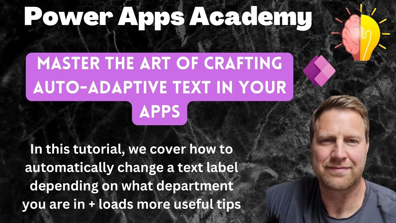Create Dynamic Text and Messages in your Power App - Step by Step ...