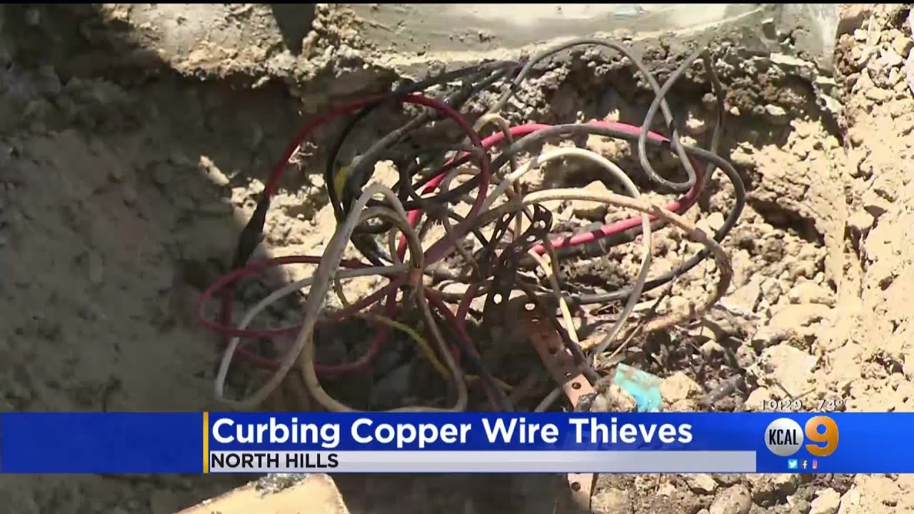 Thieves steal copper from light poles, cause light outages in San ...