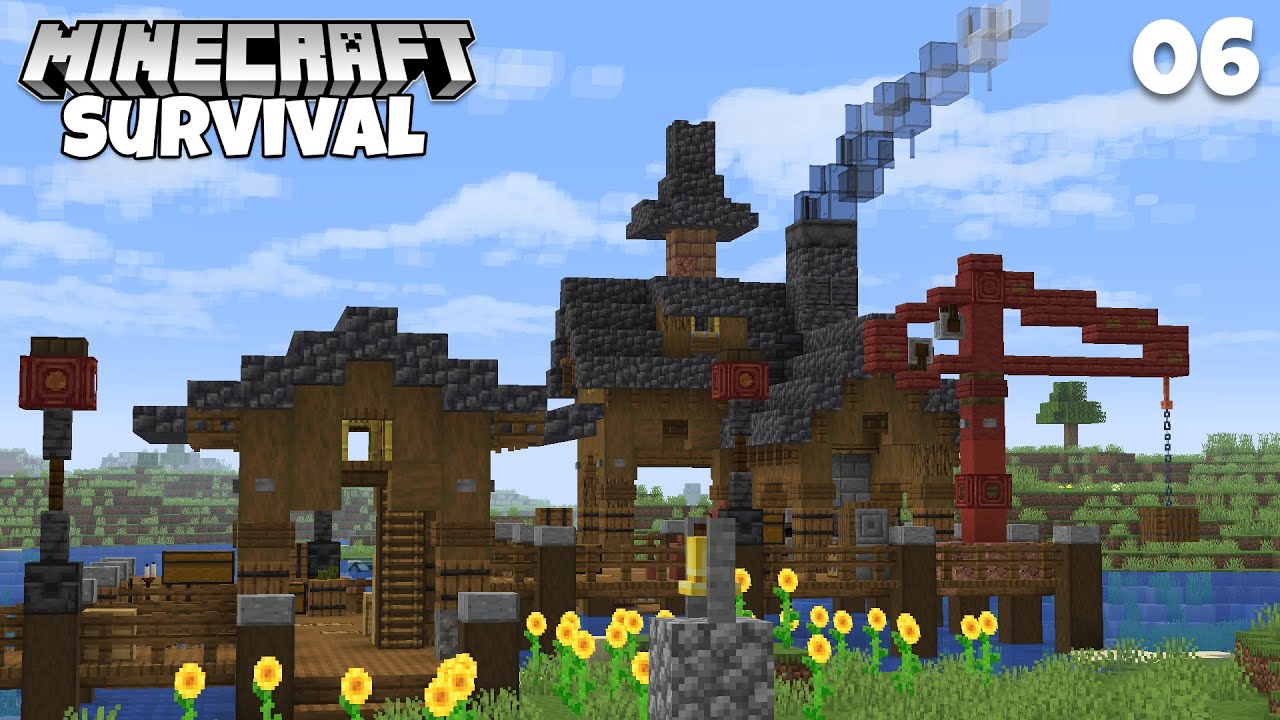 I Built An Epic Looking Dock! : A Builders Journey - YouTube